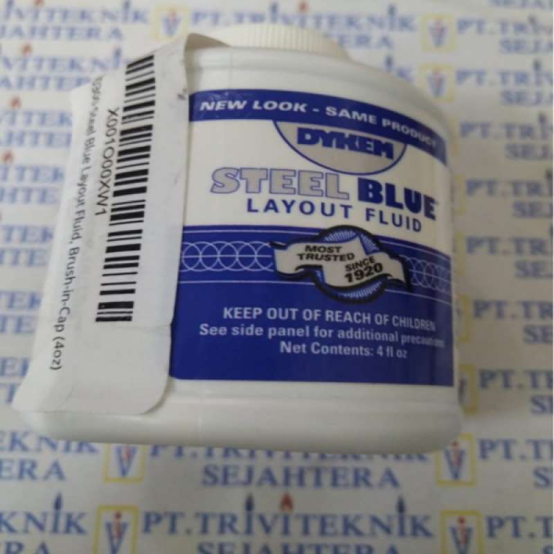 Promo Dykem Steel Blue Layout Fluid,cairan Penanda Persisi Uk 236ml ...