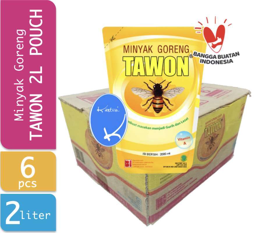 Promo Minyak Tawon [2 Liter X 1 Karton X 6 Pouch][adik Rosebrand ...