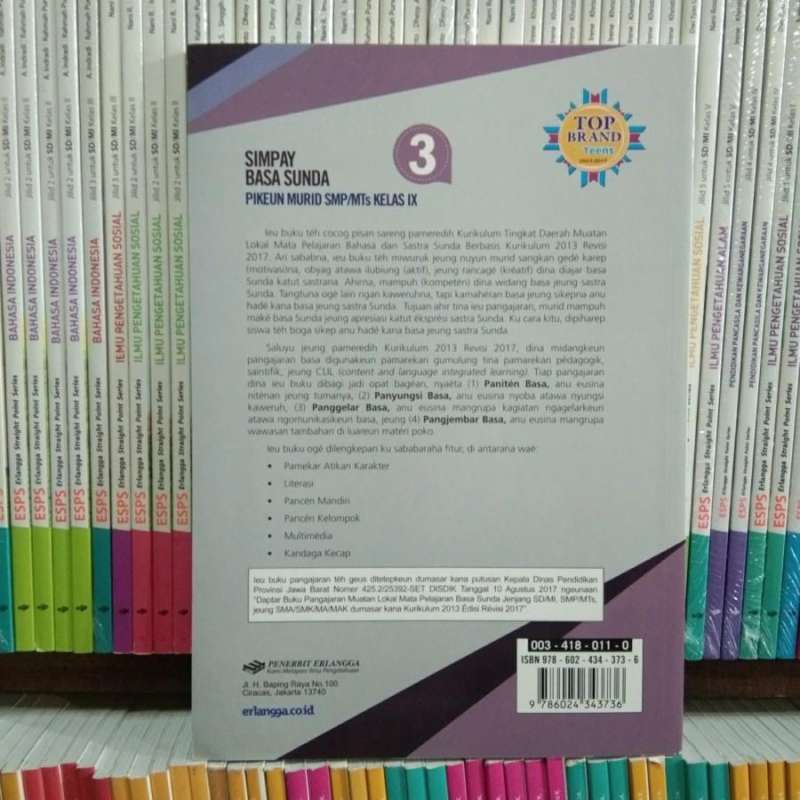 Jual Buku Simpay Basa Sunda 3 Smp/mts Kelas 9/ix. Edisi K13 Revisi Di ...