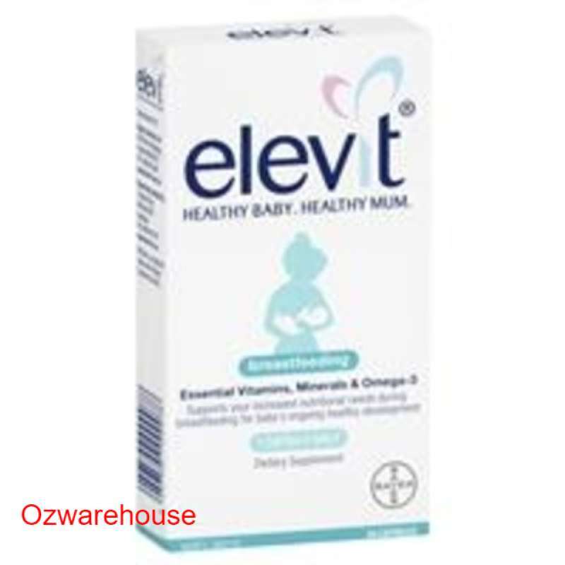 Jual Elevit Breastfeeding Multivitamin Capsules 30 Pack (30 Days) di ...