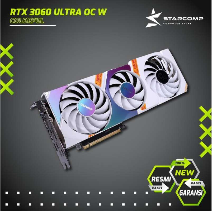 Jual COLORFUL IGAME Geforce RTX 3060 12GB GDDR6 NB RTX3060 - Triple Fan ...