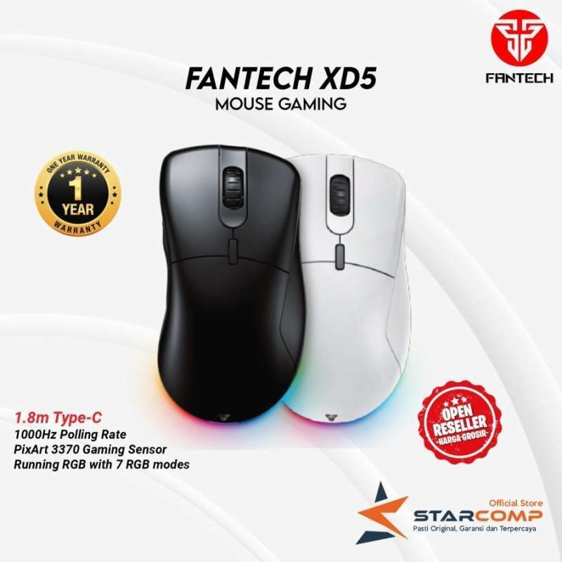 Jual Fantech HELIOS GO XD5 - Pro Wireless Gaming Mouse di Seller ...