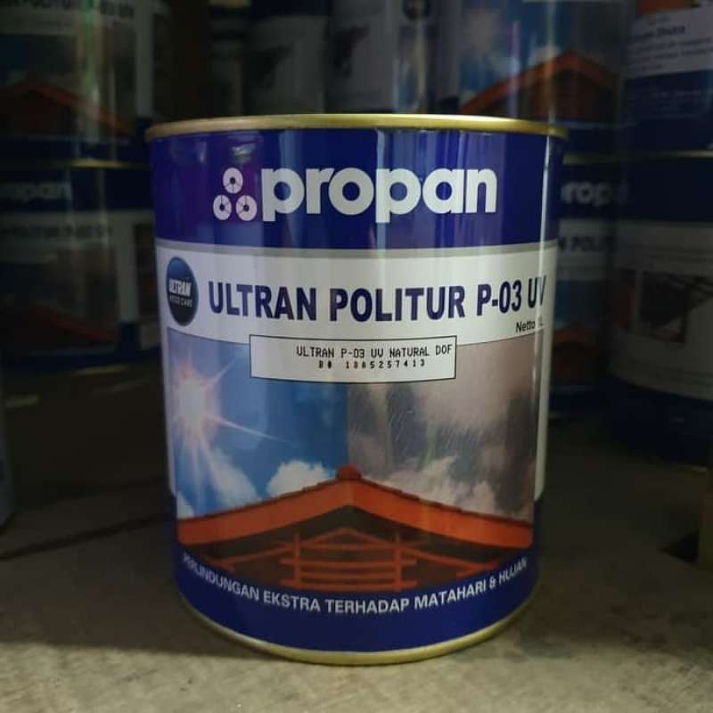 Promo Cat Politur Urat Kayu Propan ULTRAN P03 warna Natural Dof 1L ...