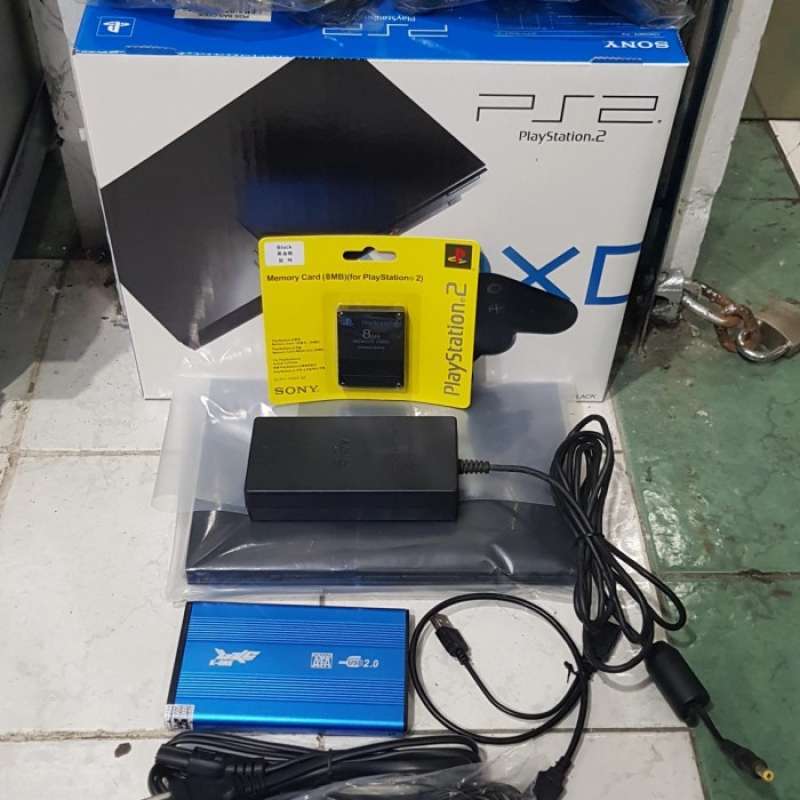 Promo PS2 SLIM SERI 7XXX MC BOOT HARDISK EKSTERNAL 160GB FULL GAME ...