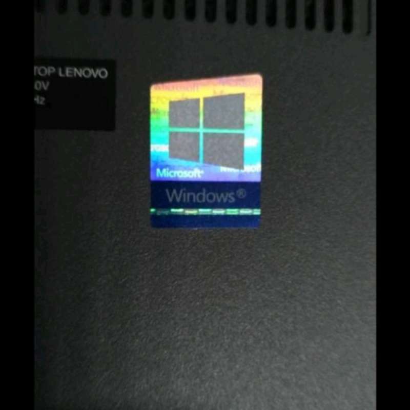 Promo Stiker Hologram Windows 10 Original Diskon 10% Di Seller ...