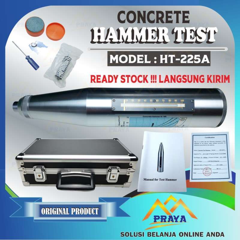 Jual Concrete Hammer Test / Alat Tes Uji Tekan Beton - Ht-255a Di ...