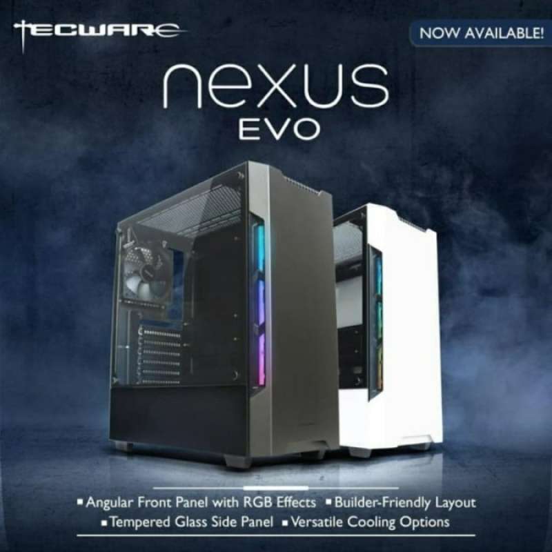 Promo Tecware Nexus Evo RGB - ATX Gaming Case Diskon 23% di Seller Kompukamu Store - Kota ...