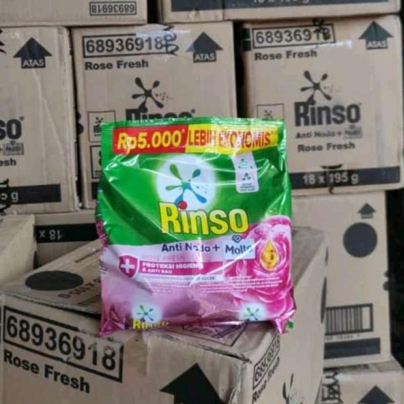 Promo Rinso Bubuk Kemasan 5000 1 Dus Isi 18pc Diskon 1% Di Seller ...