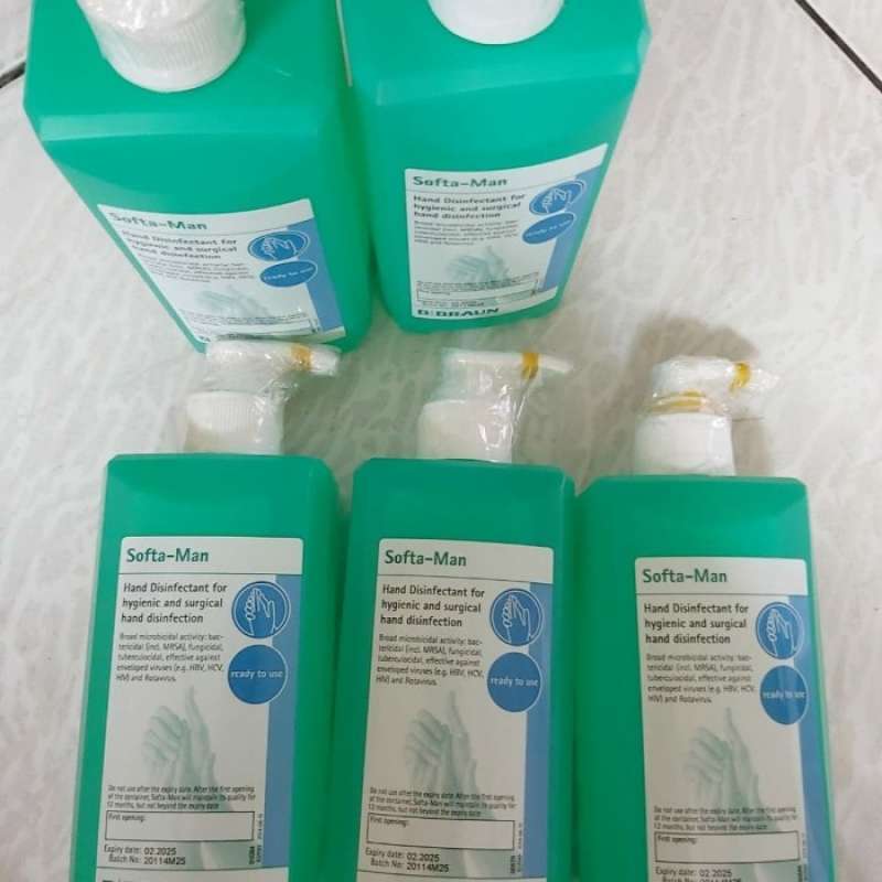 Promo Softa Man B Braun 500ml Exp 2025 Pump Tdk Bisa Dibuka(kertas ...