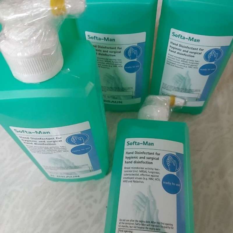 Promo Softa Man B Braun 500ml Exp 2025 Pump Tdk Bisa Dibuka(kertas ...