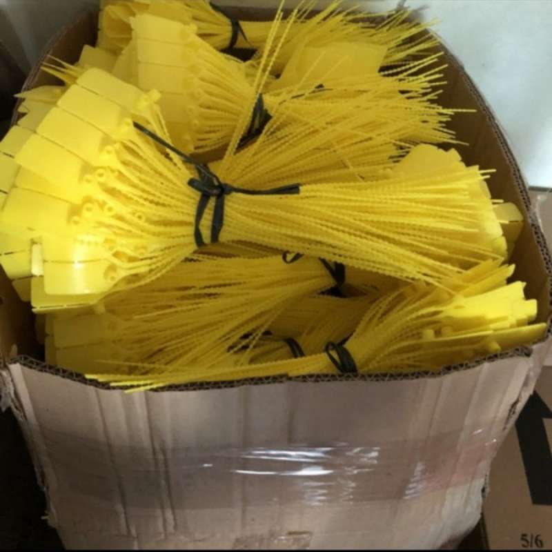 Jual Segel pengaman pin tabung apar yellow seal per 100 pcs di Seller ...