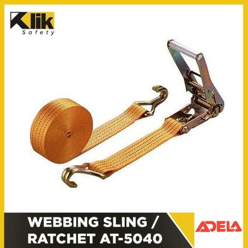 Jual WEBBING SLING / RATCHET ADELA AT-5040 BERSERTIFIKAT di Seller ...