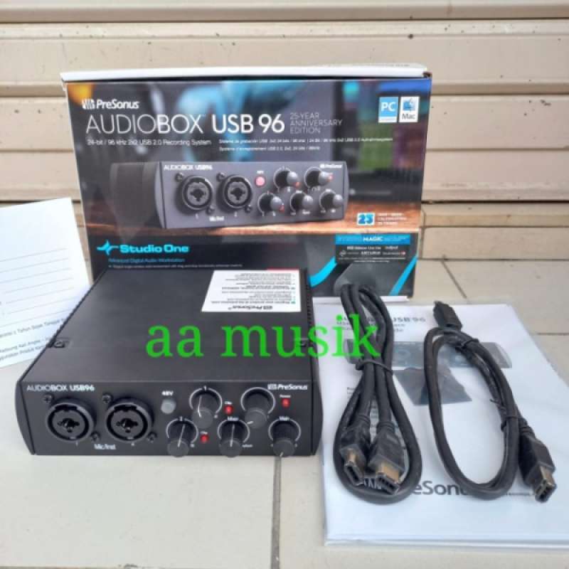 Promo Sound Card Presonus Audiobox Usb 96 Diskon 15% Di Seller Tabriiz ...