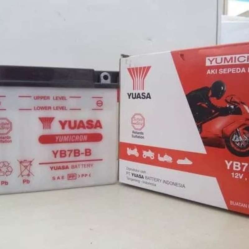 Jual Aki Yb7b-b Yamaha Scorpio Yuasa Di Seller Katamso Jaya Motor - Kampung Baru, Kota Medan ...