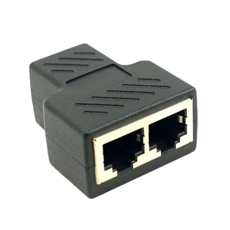 Jual Barel Double RJ45 Cat 6 Female To Female Penyambung LAN Cat6 Besi ...