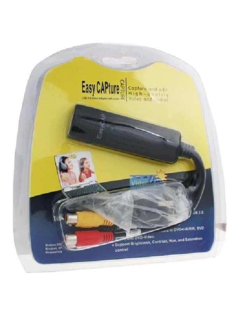 Jual Usb To Av Rca ( Easy Capture Usb 2.0 Dvr ) 1 Channel Di Seller ...