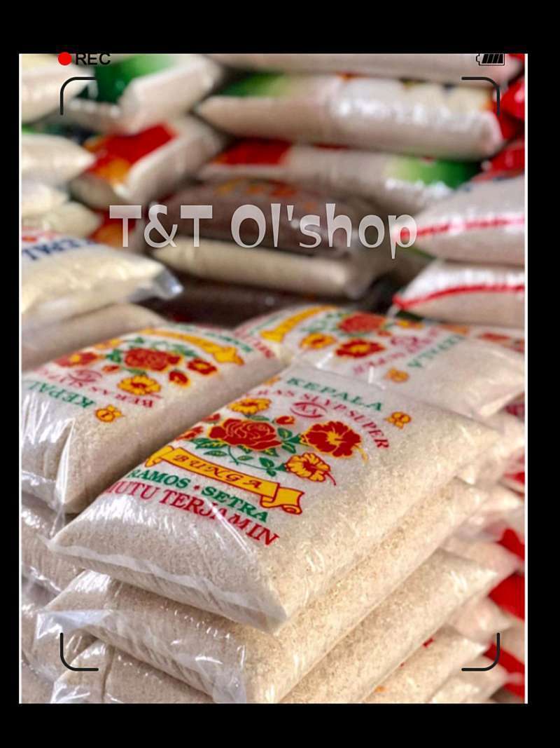 Jual Beras Ramos Setra Cap Bunga 10 kg di Seller Kartini Store 88 ...