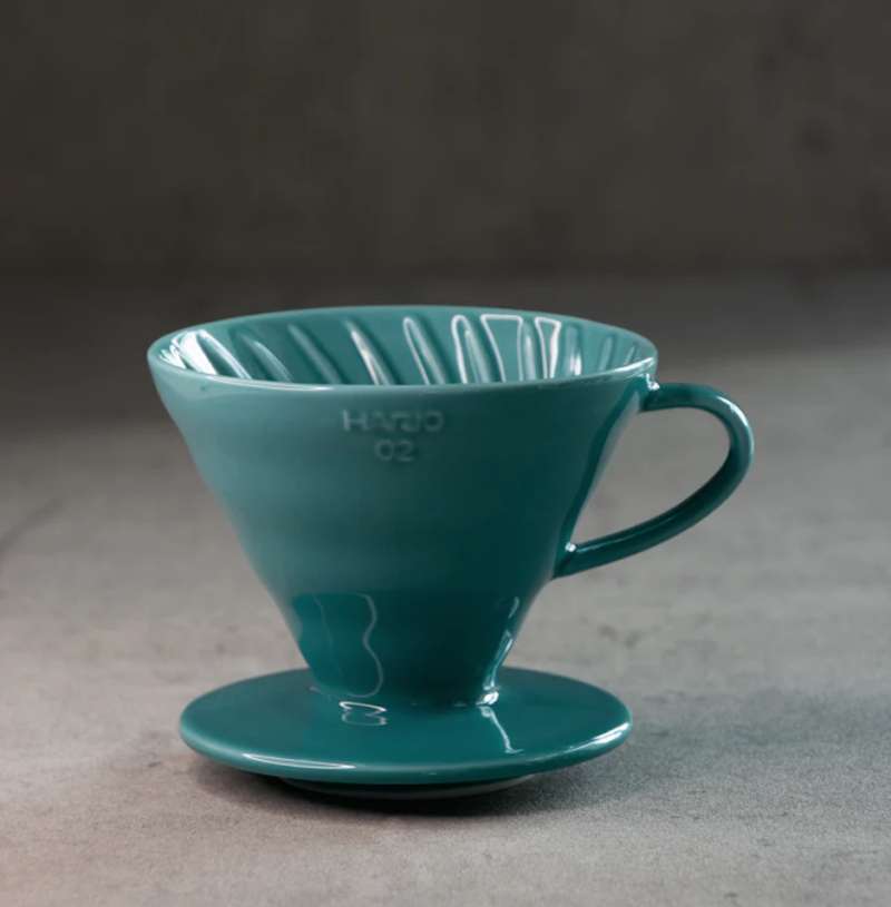 Jual Hario V60 Ceramic 02 Dripper - Turquoise di Seller Sunny ...
