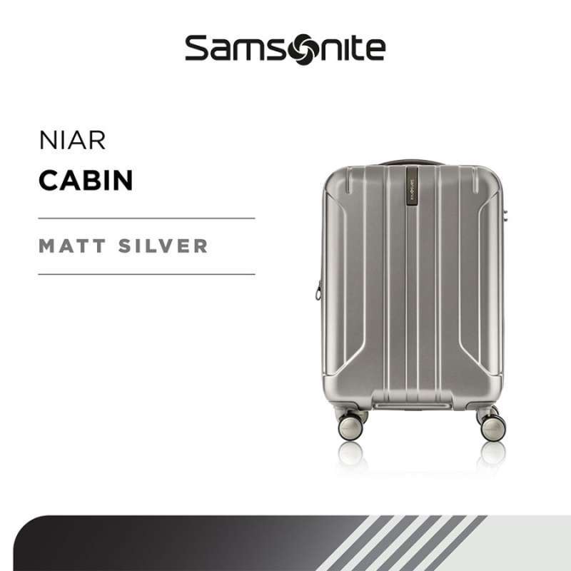 Jual Samsonite Koper Hardcase Niar Cabin 20 inch New Lock - Matt Silver ...