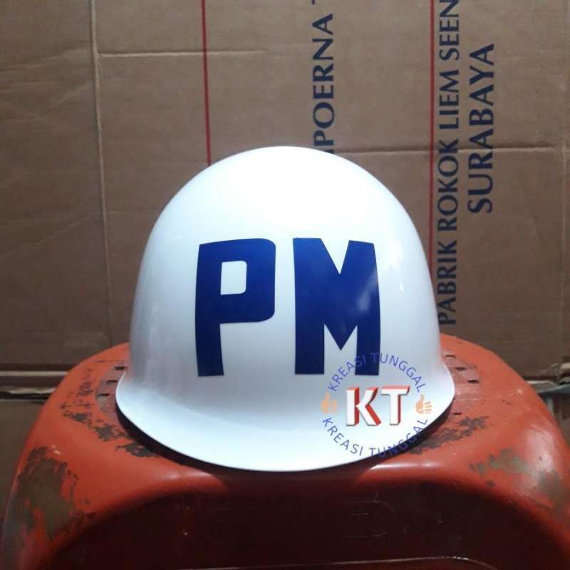 Jual Helm PM tulisan/helm polisi militar di Seller kreasitunggal ...