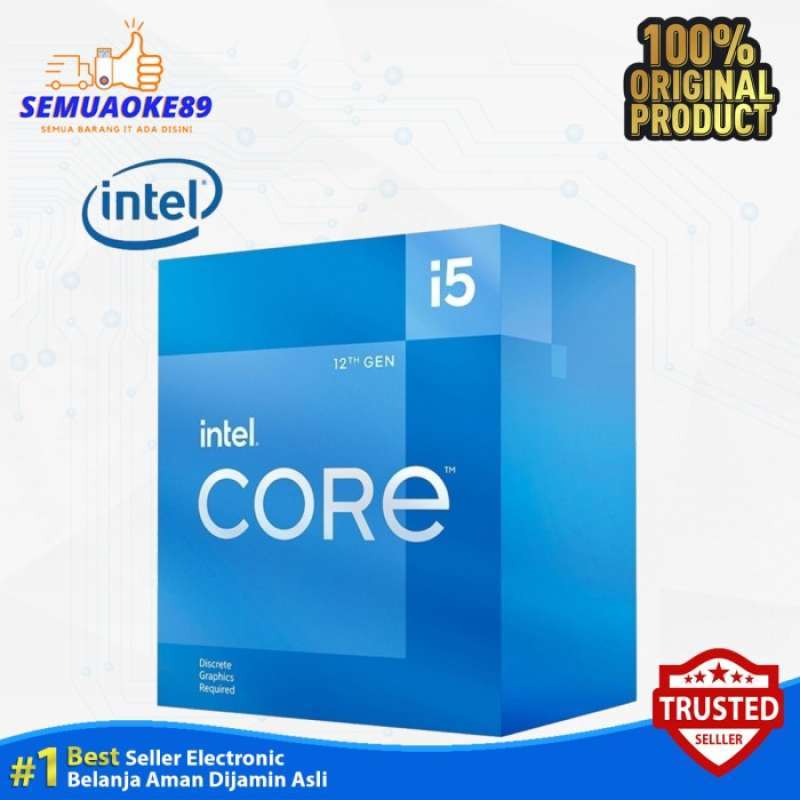 Promo Processor Intel Core I5 12400F Box Alder Lake Socket LGA 1700 ...