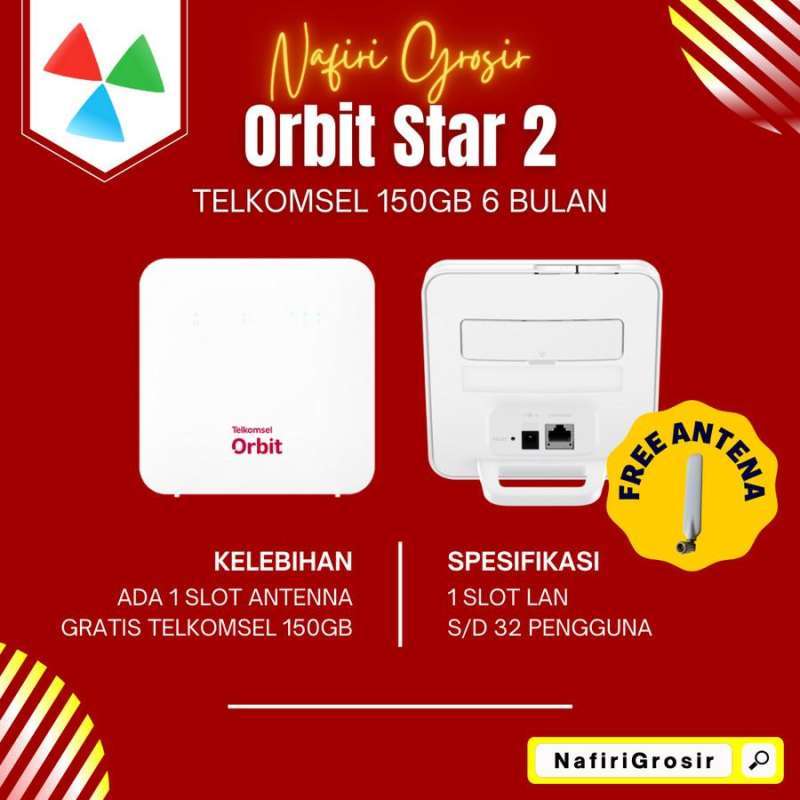 Jual Modem Router Wifi 4g Huawei B312 Orbit Star 2 Free Telkomsel 50gb