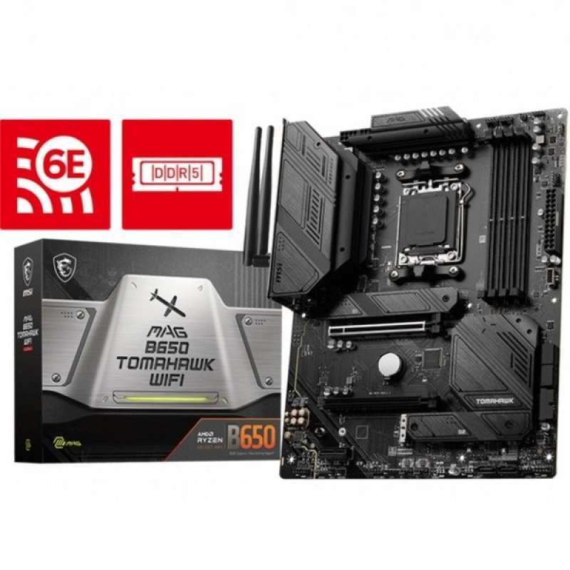Jual MSI MAG B650 TOMAHAWK WIFI DDR5 AMD B650 AM5 di Seller MSI Shop ID ...