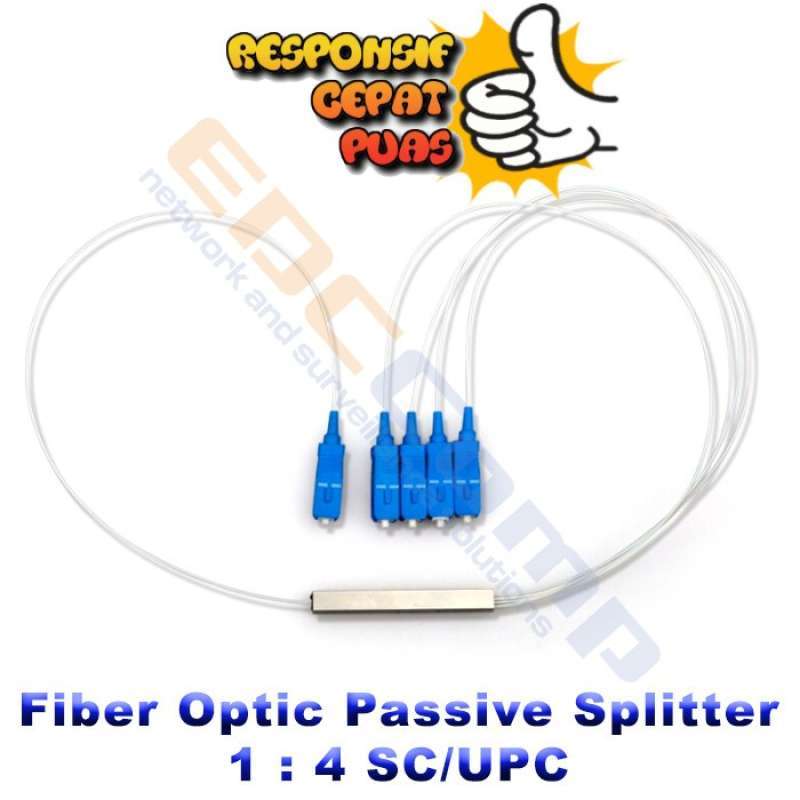 Promo Fiber Optic Passive Splitter 1:4 Sc/upc Ftth Plc Splitter 1-4 Sc ... Promo Fiber Optic Passive Splitter 1:4 Sc/upc Ftth Plc Splitter 1-4 Sc ...