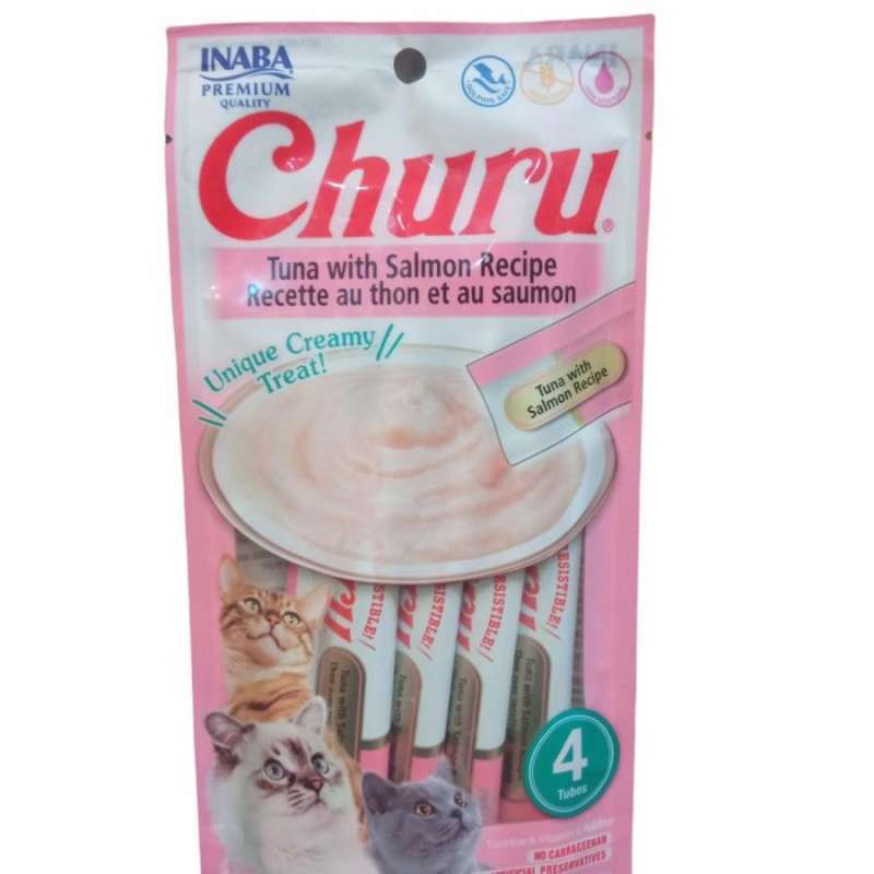 Jual Churu Snack Kucing Tuna With Salmon Di Seller Miko Pet Shop ...