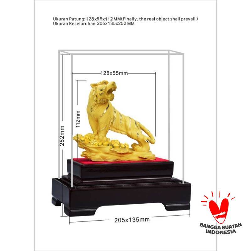 Jual BAI GIFT PATUNG SHIO MACAN LAPISAN EMAS 24K SOUVENIR TAHUN MACAN ... Jual BAI GIFT PATUNG SHIO MACAN LAPISAN EMAS 24K SOUVENIR TAHUN MACAN ...