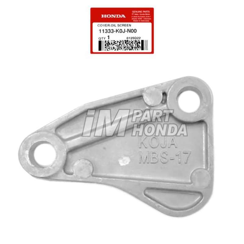 Jual AHM 11333-K0J-N00 Cover Oil Screen Tutup Filter Saringan Oli Genio ...