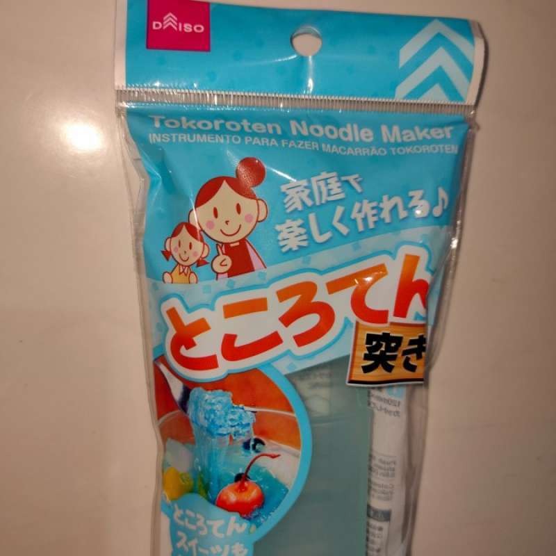 Jual Tokoroten Noodle Maker Daiso Japan Agar Ice Sweets Alat Es Mie ...