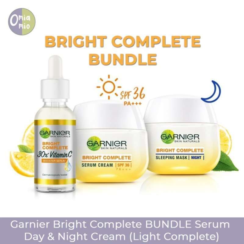 Jual Garnier Bright Complete BUNDLE Serum + Day & Night Cream di Seller ... Jual Garnier Bright Complete BUNDLE Serum + Day & Night Cream di Seller ...