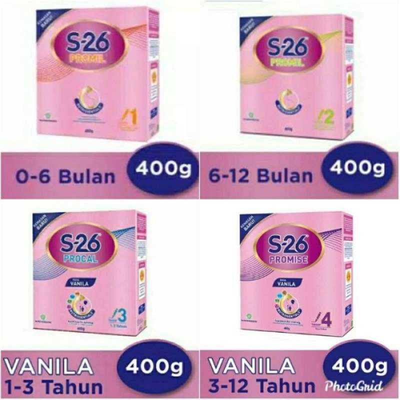 Promo S26 / S-26 Promil Procal Promise Tahap 1 /2 /3 /4 400Gram Diskon 23% di Seller Andara ...