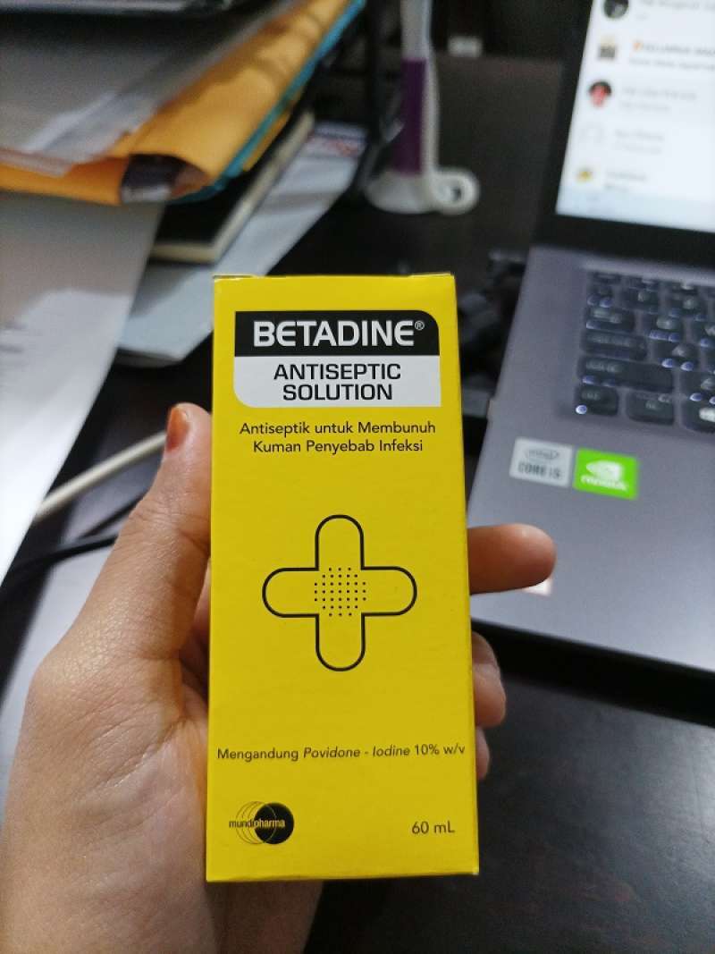 Jual Betadine solution Larutan 60 ml di Seller Medicalogy Makassar - Buakana, Kota Makassar | Blibli