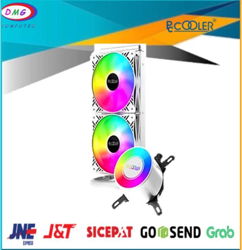 Jual PCCOOLER GI-CL240 ARGB WHITE LIQUID CPU COOLER WHITE di Seller DMG COMPUTER - Kota Bandung ...