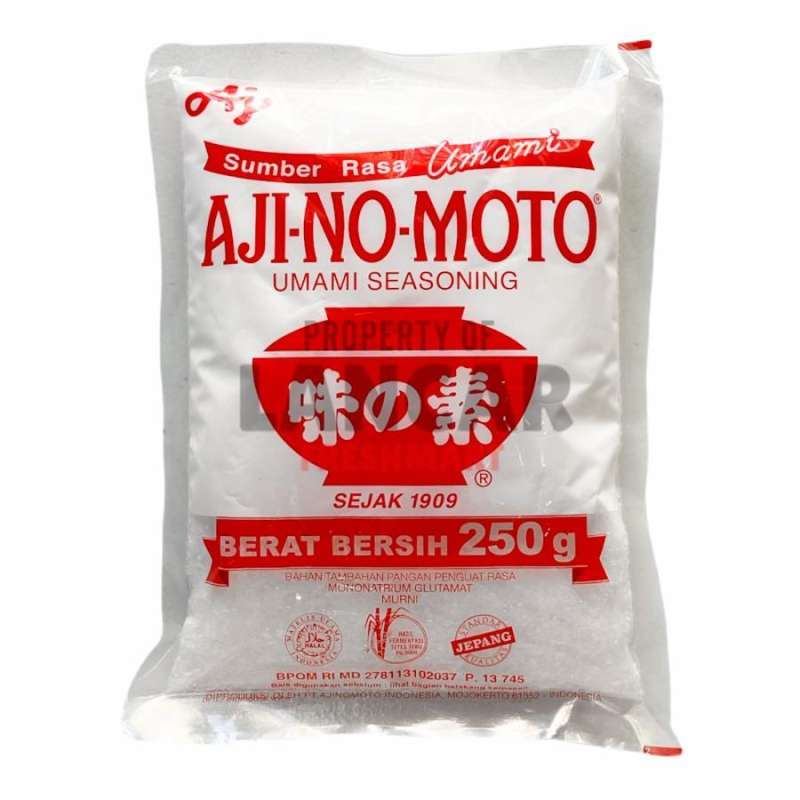 Jual AJI-NO-MOTOÂ® 250GR ( AJINOMOTO) / AJINOMOTO MICIN 250GR ...
