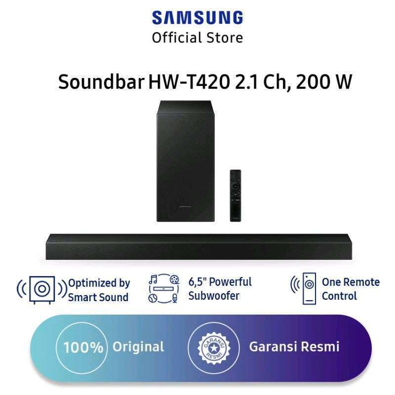 Jual samsung soundbar T420 sound bar speaker samsung HW t 420 di Seller ...