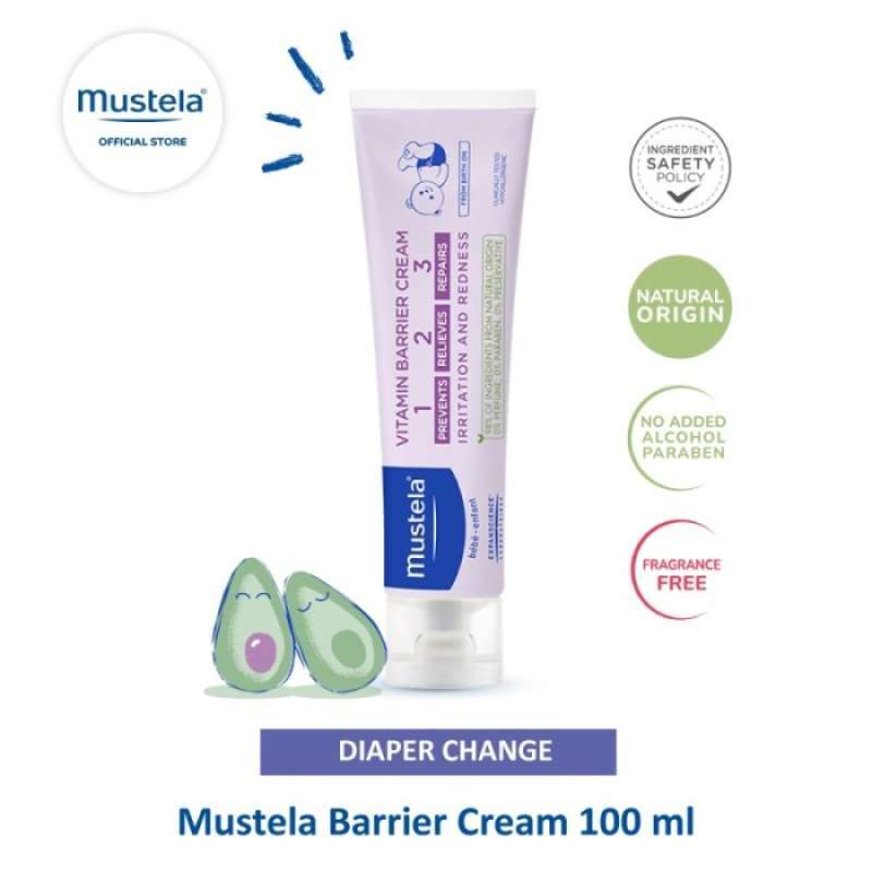 Jual Mustela Vitamin Barrier Cream 100 ml Diaper Rash di Seller Kecup ...