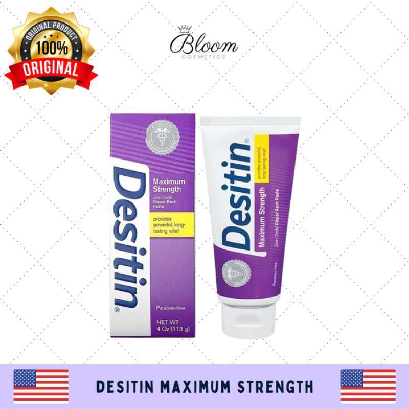Jual Desitin Maximum Strength Diaper Rash Paste Zinc Oxide 113gr di ...
