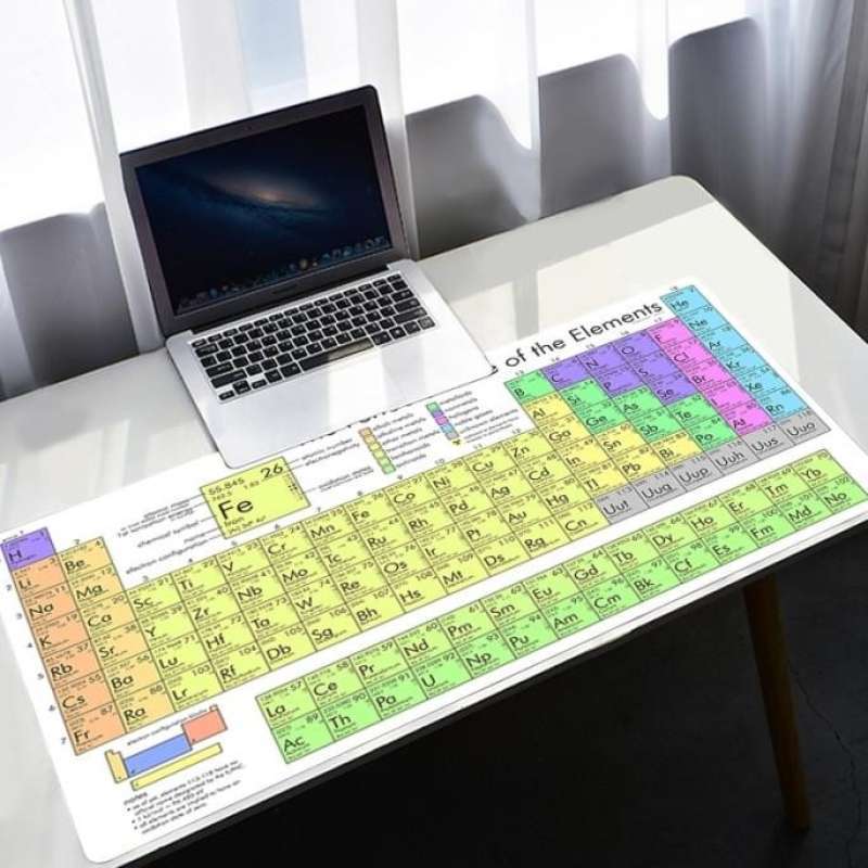 Jual PERIODIC TABLE OF ELEMENTS MOUSE PAD GAMING KEYBOARD MOUSE DJAVSHO ...