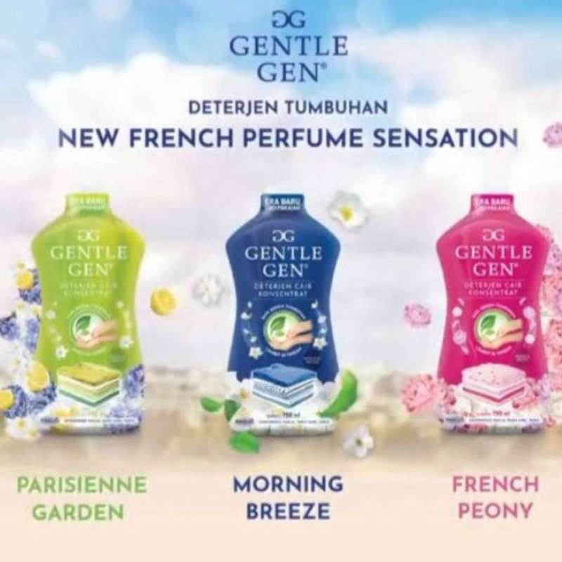 Jual Gentle Gen Detergen Cair Konsentrat 700ml - Morning Breeze Di ...