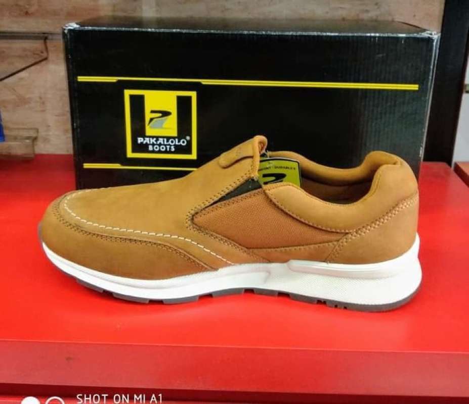 Jual Sepatu Kulit Pakalolo Boots N0123 Sepatu Casual Pria Original ...