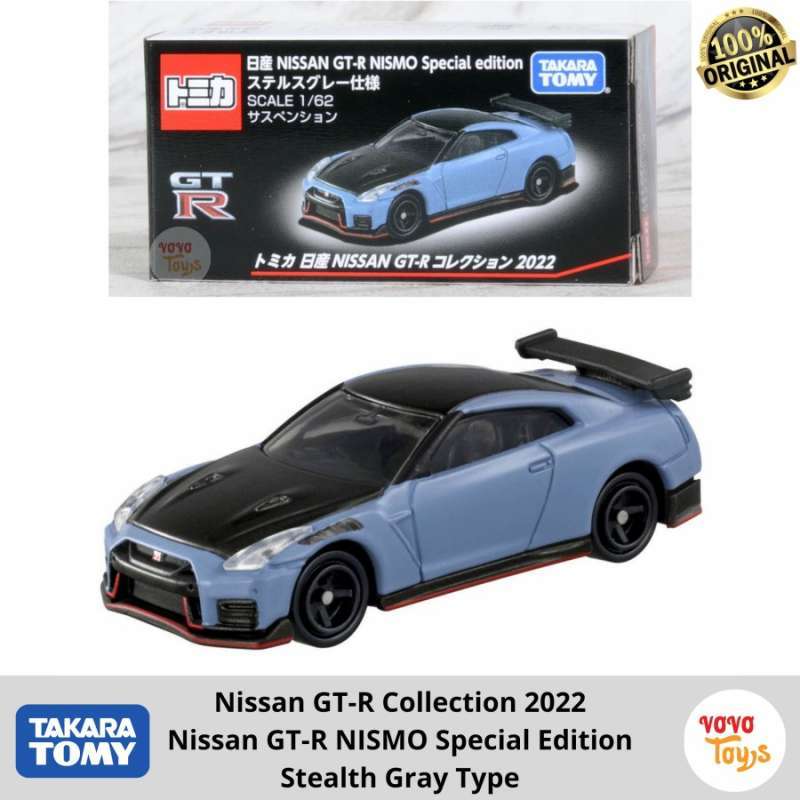Jual Tomica Nissan GT-R Collection 2022 NISMO Stealth Gray Takara Tomy di Seller Vovo Toys ...