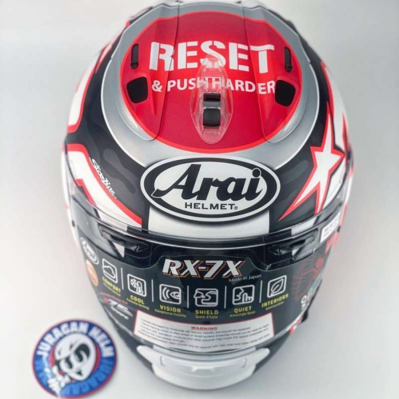 Jual Arai RX7X Nicky Hayden Reset di Seller Toryy Shop - Wanasari, Kab ...
