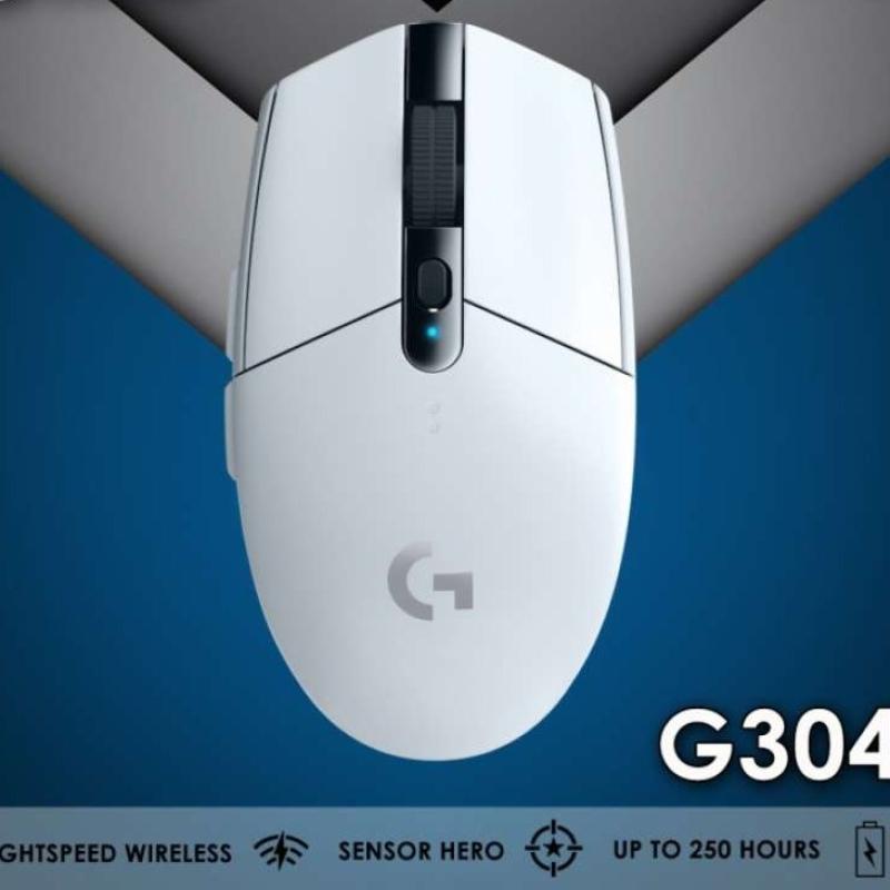 Jual Logitech G304 White Wireless Gaming Mouse di Seller Toko Riobrian ...
