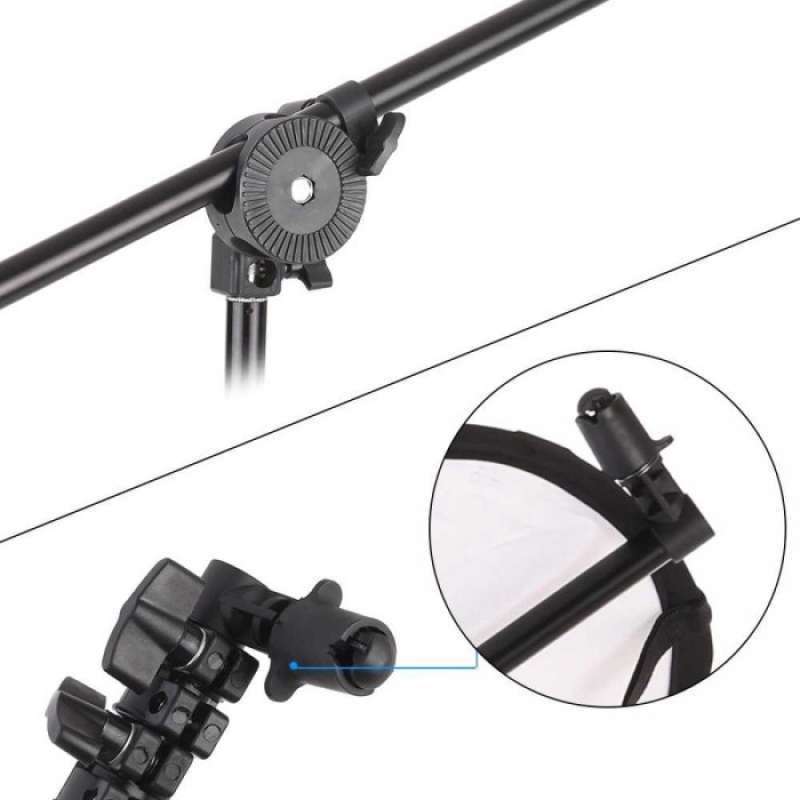 Promo Tiang Tambahan Swivel Extension Boom Arm Reflector Diffuser Clamp ...
