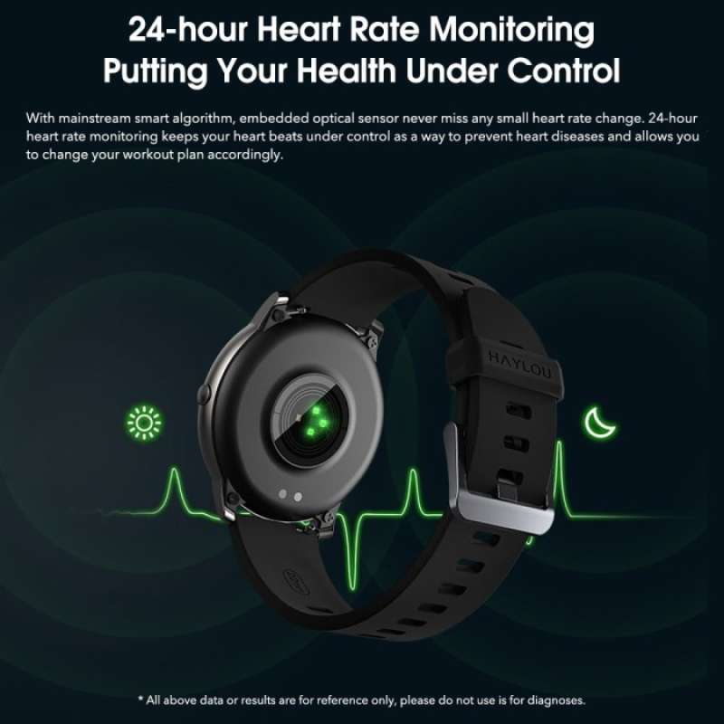 Jual Haylou Solar LS05 Smartwatch Heart Rate Monitoring Original ...