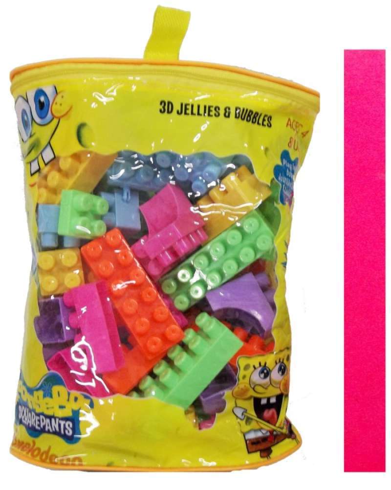 Promo Mainan SpongeBob Blok Lego dengan Tas Diskon 58% di Seller stpo ...