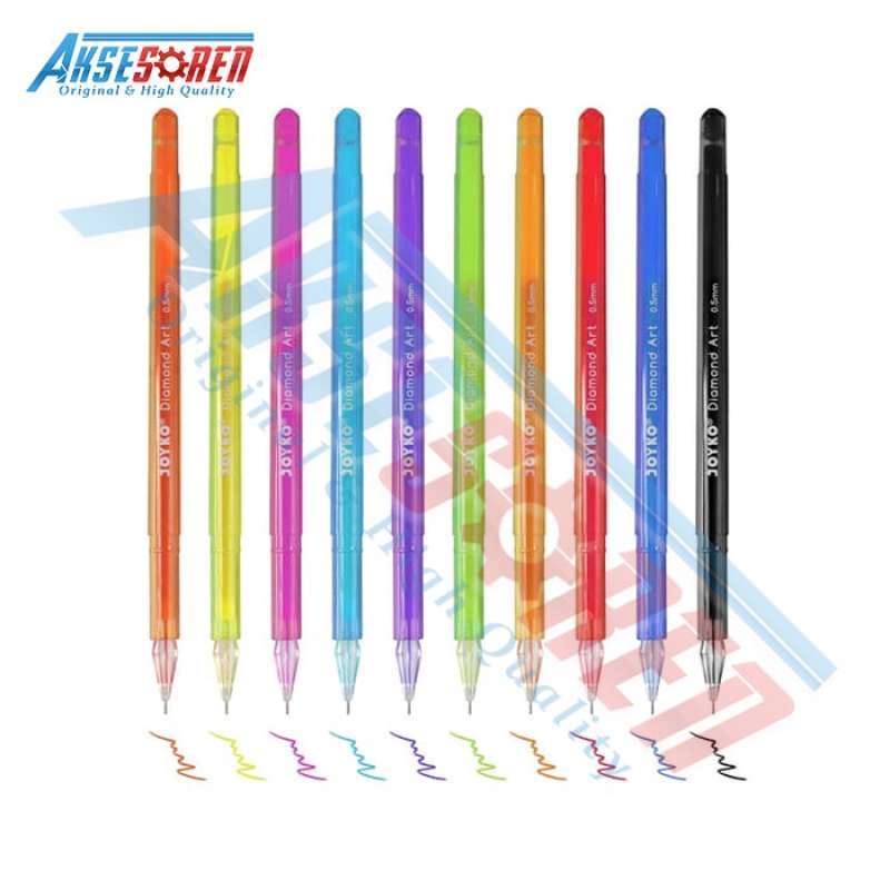 Jual Pulpen Warna Warni Joyko Diamond Art Gpc 310s 10 Warna Color